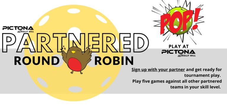 Partnered Round Robins - Pictona