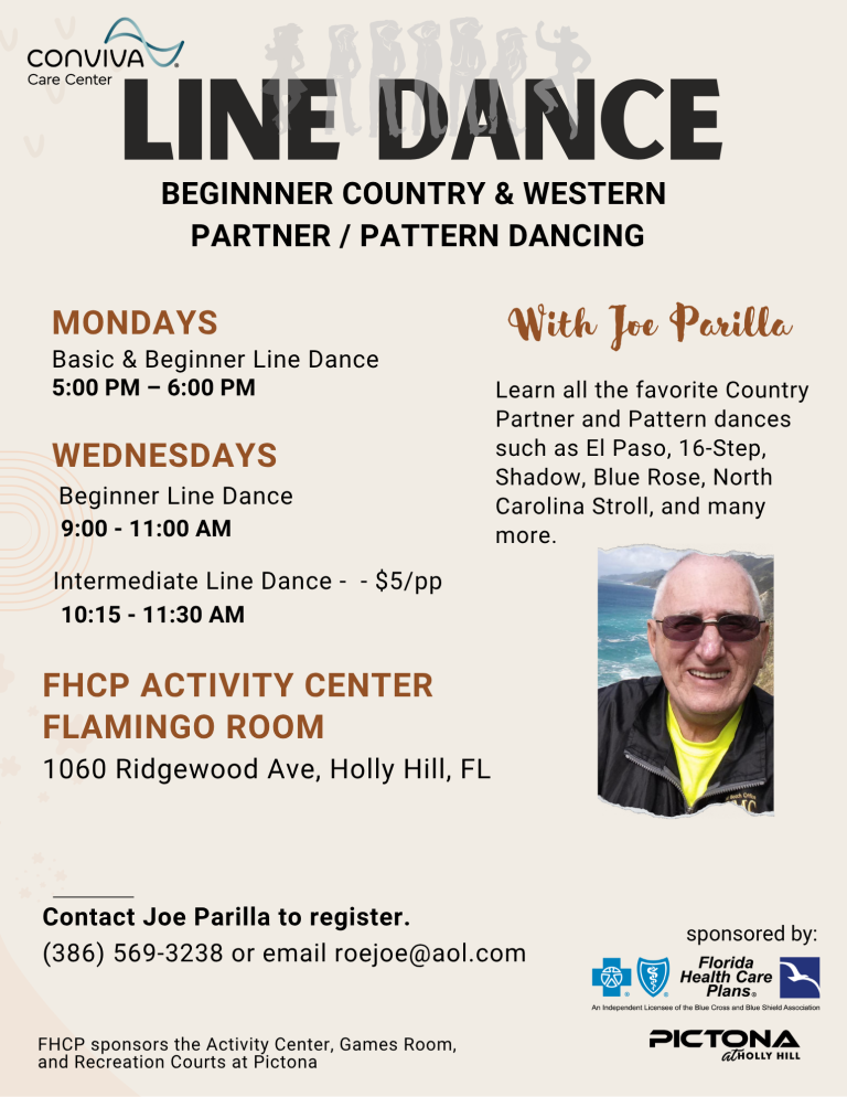 Conviva Line Dancing - Pictona